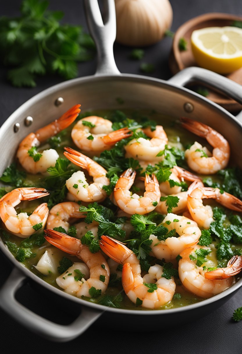 Poêlée de crevettes en persillade : une délicieuse recette simple et rapide