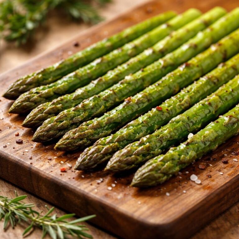 Asperges Vertes Rôties au Four : Recette Simple